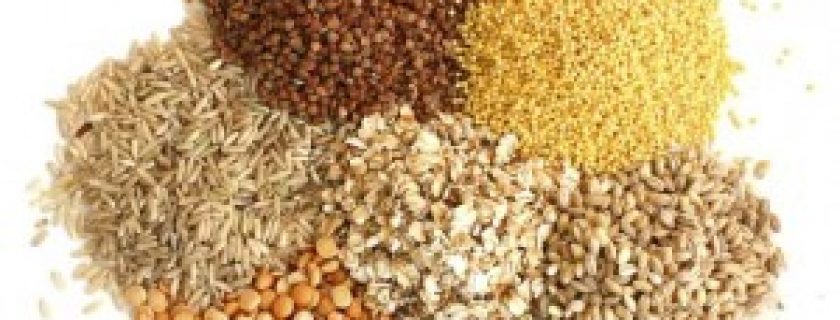 Grãos integrais: linhaça, chia, amaranto e quinoa